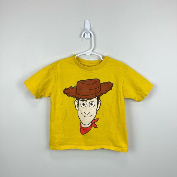 Disney | Shirts & Tops | Toy Story Yellow Woody Tee 4t | Poshmark